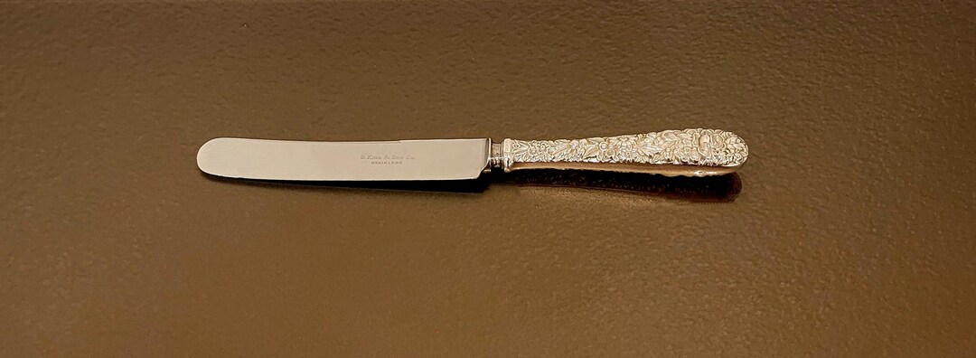 Knife - Old French Style Blade - Repousse by S. Kirk & Son Sterling ...