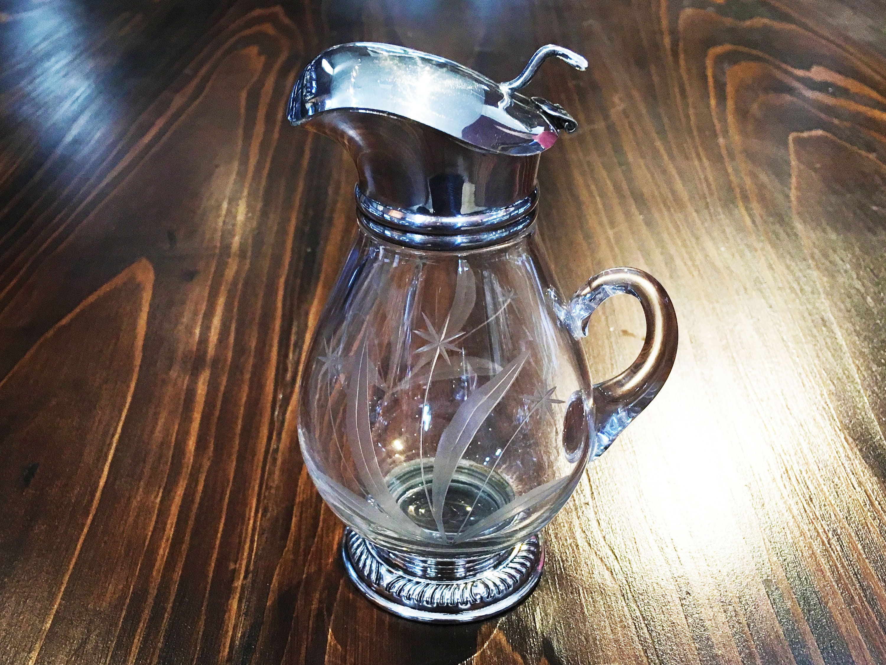 Sterling Silver Syrup Pitcher