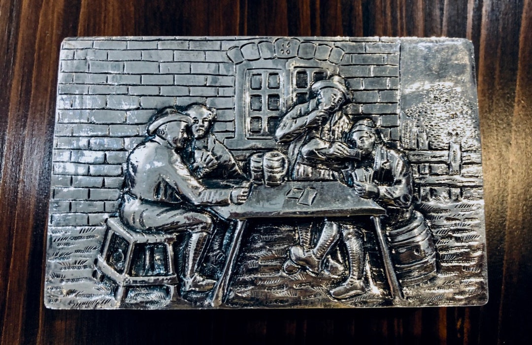 Dutch Silver Cigarette/card Box - Etsy