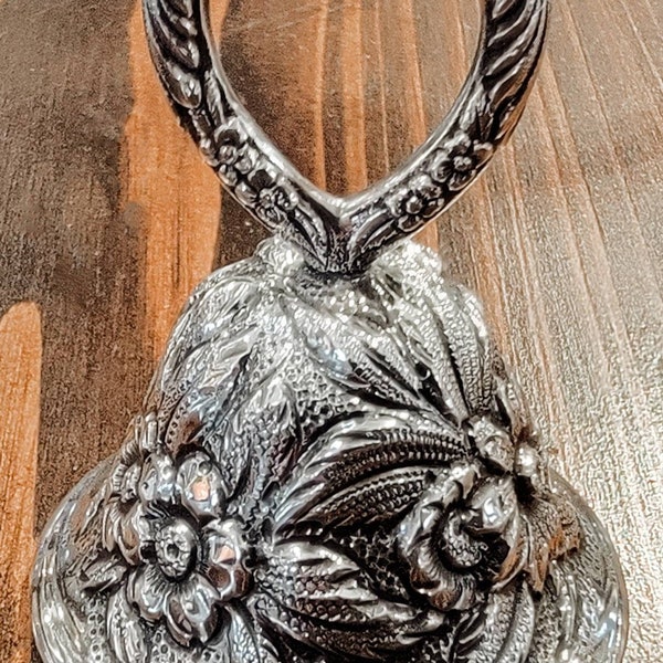 Repousse Brooch - Etsy