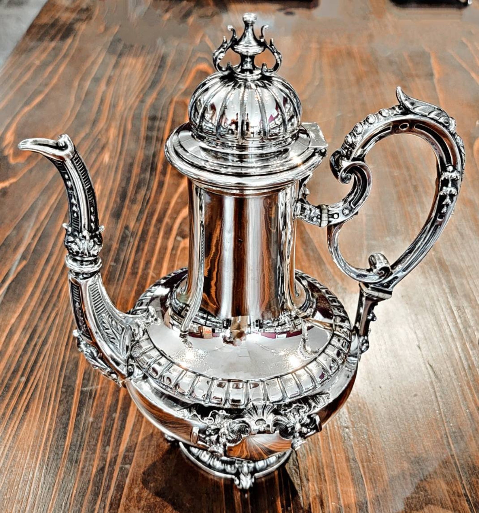 French Sterling Silver Tea Set - Etsy