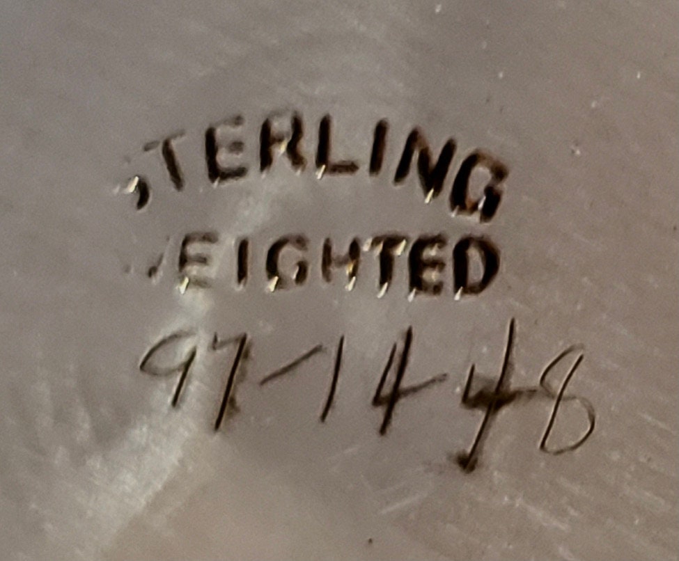 Sterling Salt and Pepper Shaker Set