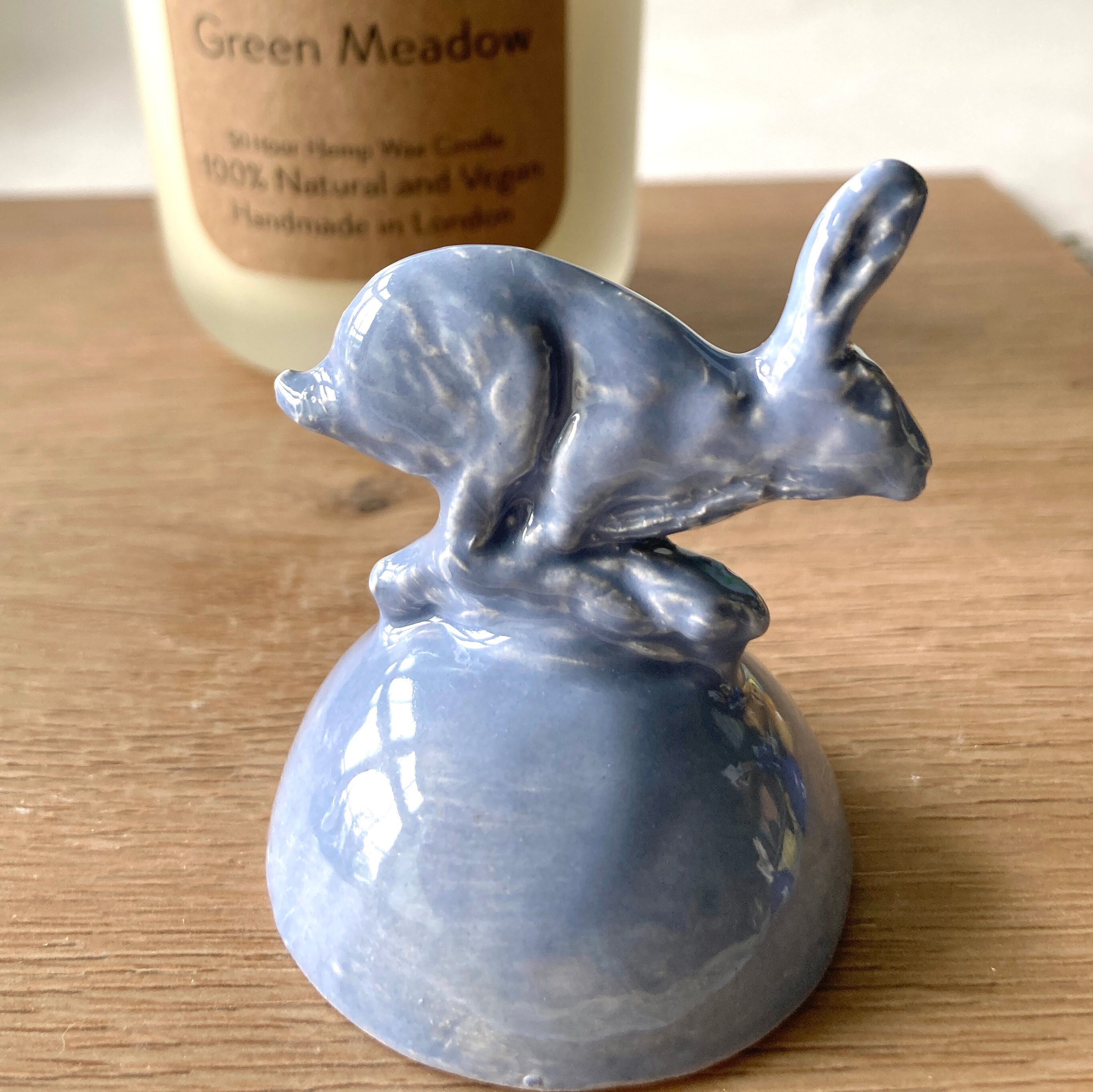 Ceramic Hare Candle Snuffer - Etsy UK