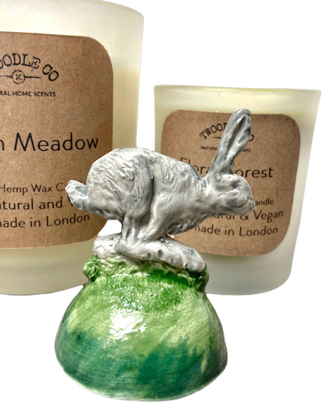 Ceramic Hare Candle Snuffer - Etsy UK