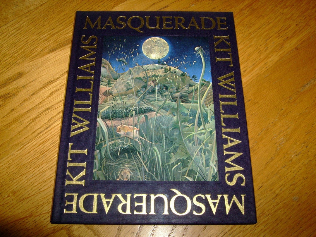 Kit Williams-masquerade-1st SIGNED Limited Edition-1982-hb-f-cape-very ...