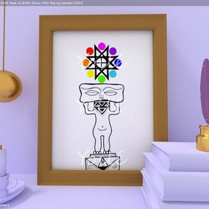 Venus Illustration Art, Room Decor, Venus Draw Print , Download Art ...