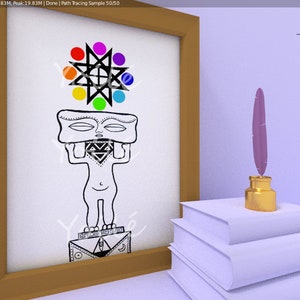 Venus Illustration Art, Room Decor, Venus Draw Print , Download Art ...