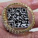 Your QR Code is Made Into a Ring With Adjustable Sizing Gold-plated US ...