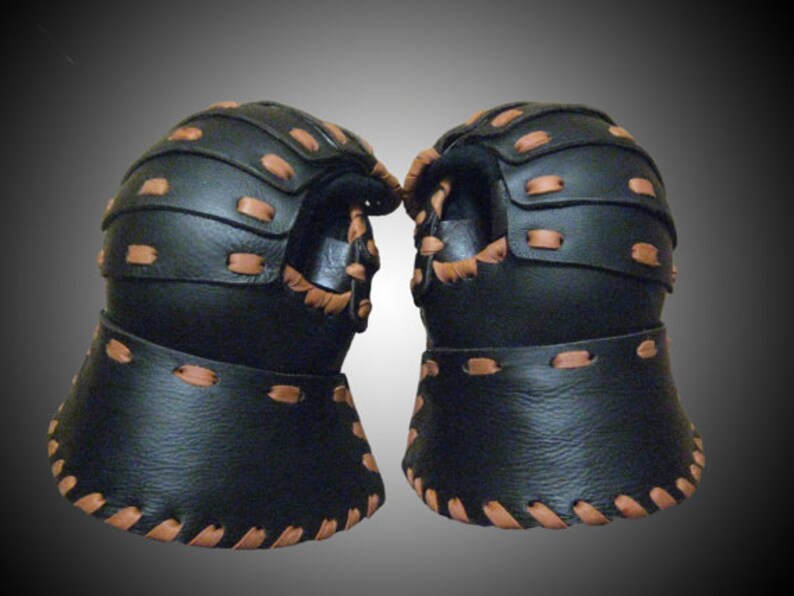 Metall&leather Gauntlets PAIR - Etsy