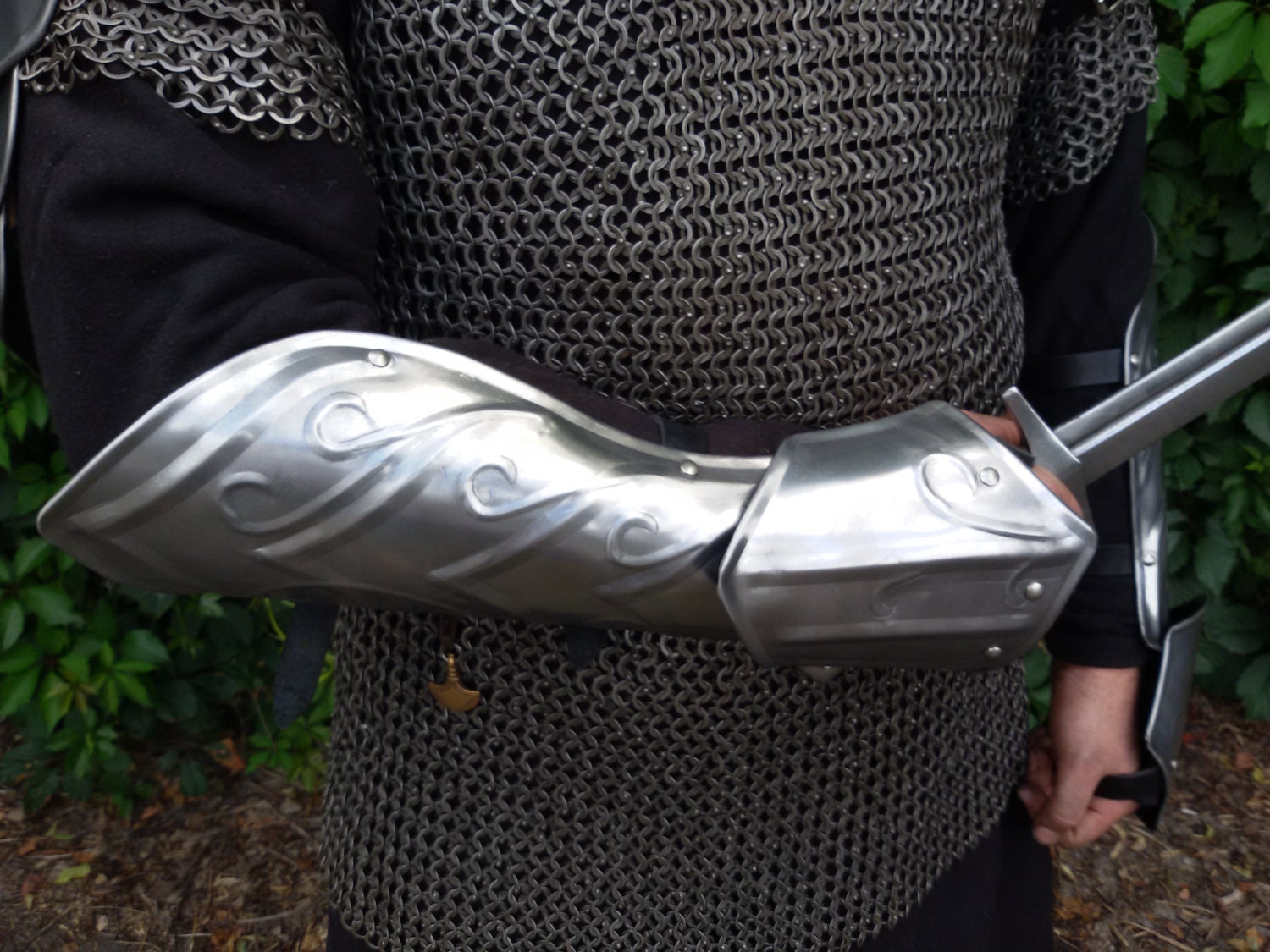 LARP ARM Protection Thranduil's Bracers Pair - Etsy