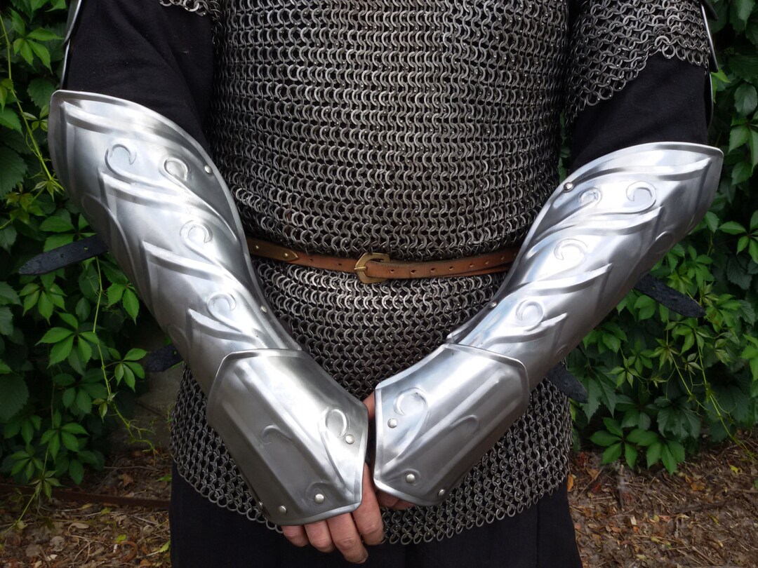 LARP ARM Protection Thranduil's Bracers Pair - Etsy