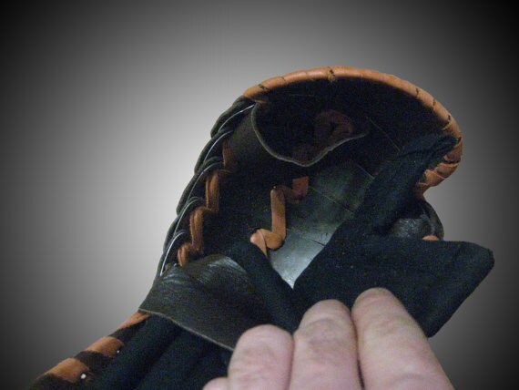 Metall&Leather gauntlets PAIR | Etsy