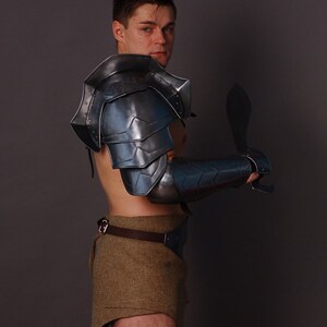 Steel Shoulder & Bracer Gladiator Spartacus - Etsy