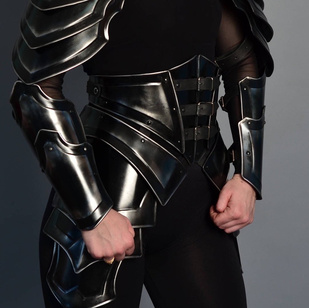 LARP ARM Protection Bracers hunter - Etsy