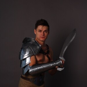 Steel Shoulder & Bracer Gladiator Spartacus - Etsy