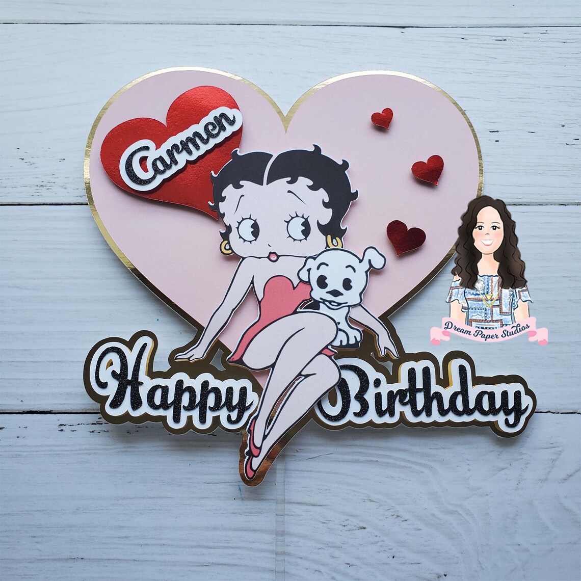 Jazz Flapper Girl Cake Topper Flapper Theme Birthday - Etsy