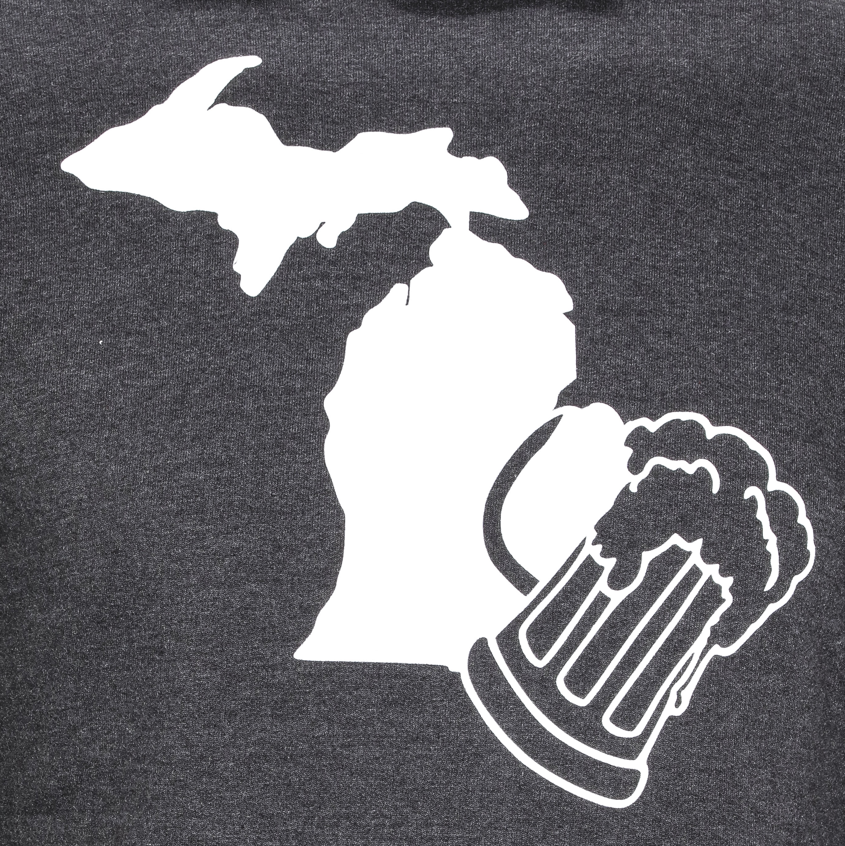 Michigan Beer Hoodie Drink Local Shirt Local Beer Beer Drinking Shirt ...