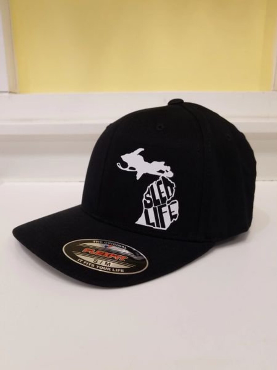 Michigan Snowmobile Hat- Sled Life- Snowmobile- Michigan- Winter Sports ...