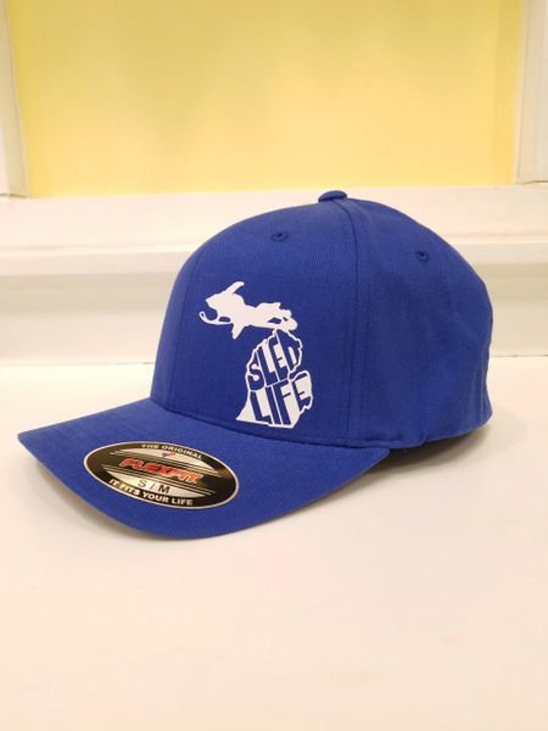 Michigan Snowmobile Hat Sled Life Snowmobile Michigan - Etsy