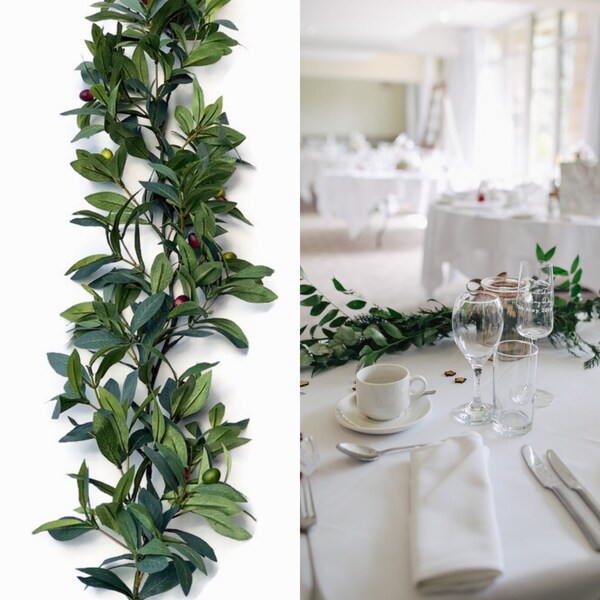 Olive Leaf Garland - Etsy