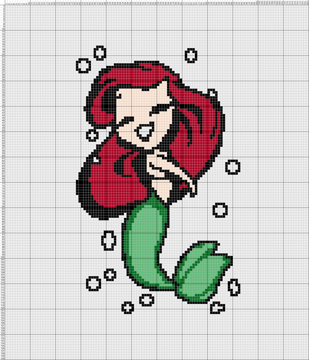 Arial Graphghan Chart - Etsy