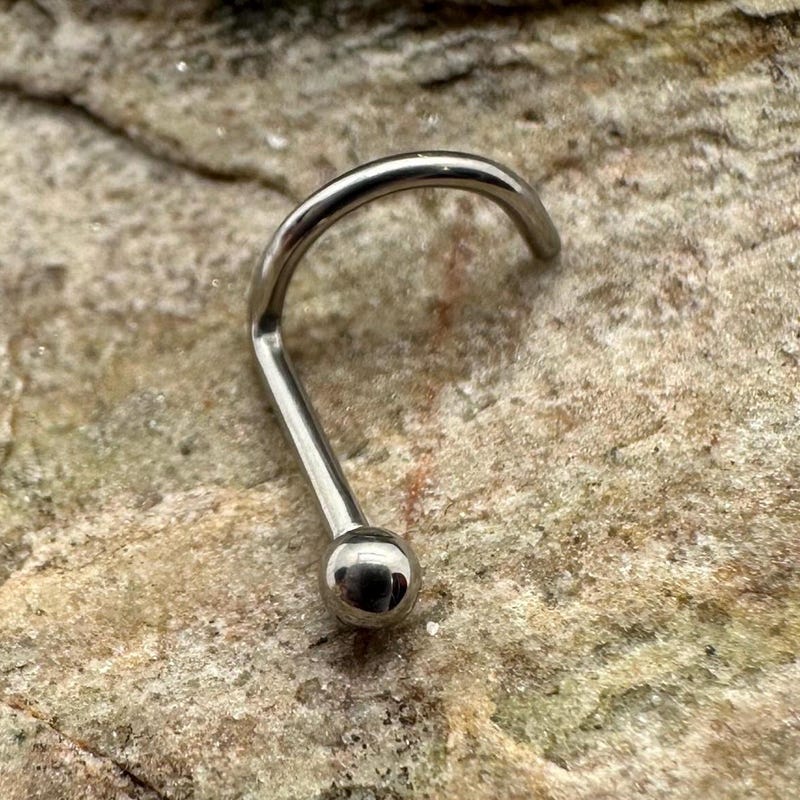 Titanium Nose Screw Uk - Etsy UK