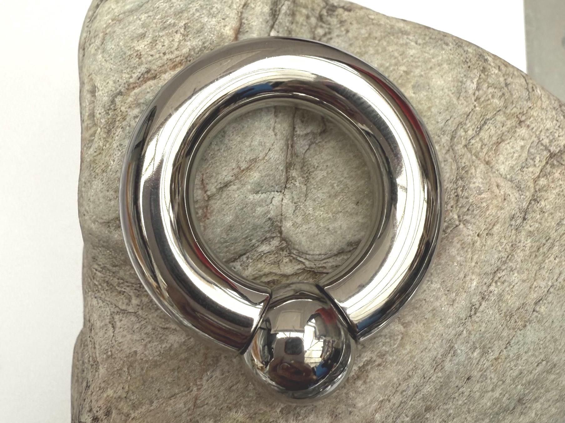 Implant Titanium Heavy Gauge Screw on Ball Closure Ring | Full BCR Hoop ...