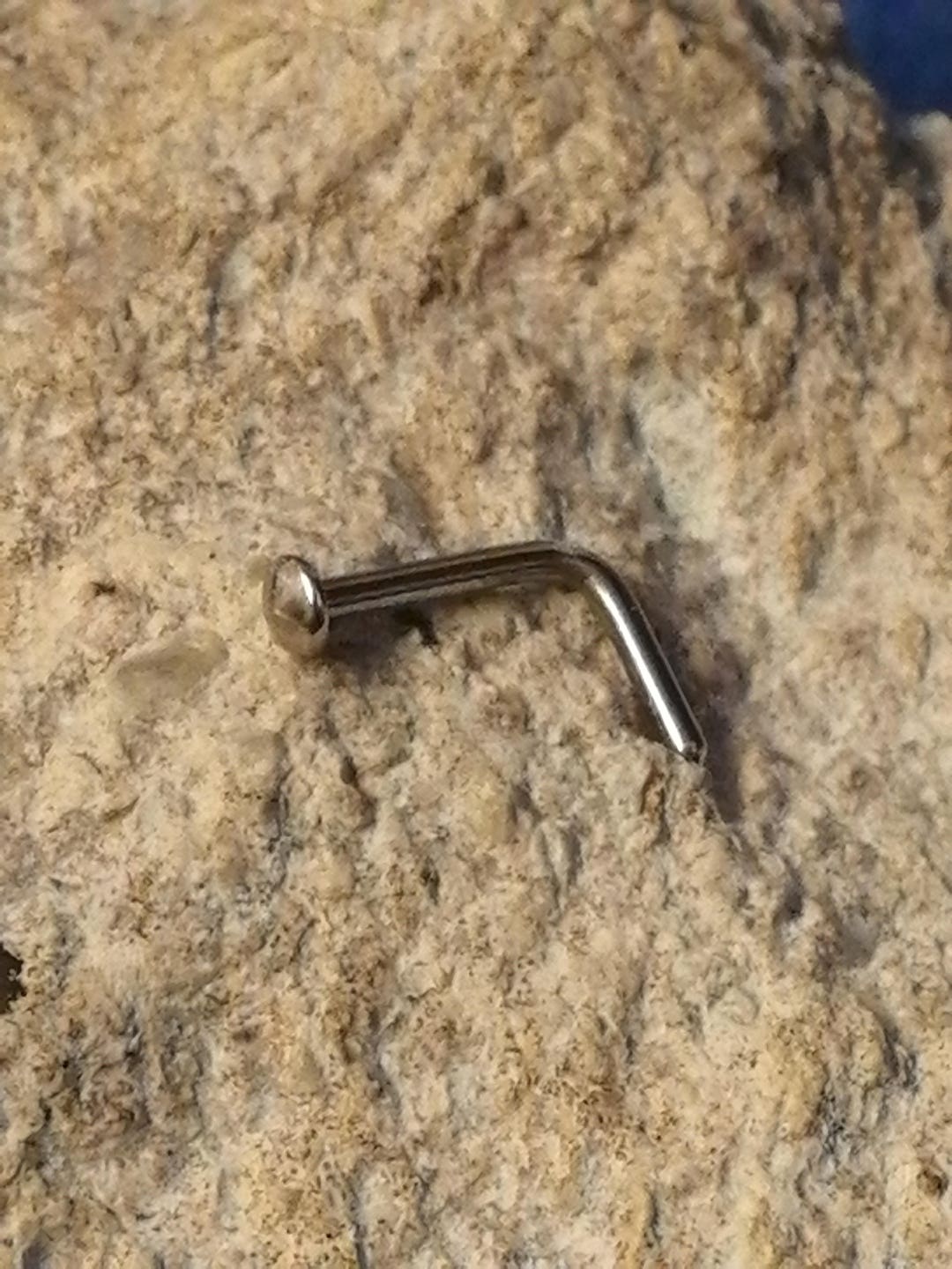 Dome End Surgical Steel L-shape Surgical Steel Nose Stud - Etsy