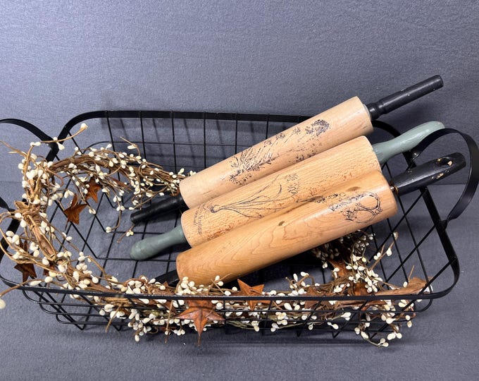 Decorative Rolling Pins for Baking: Fun Designs, Unique Kitchen Decor ...