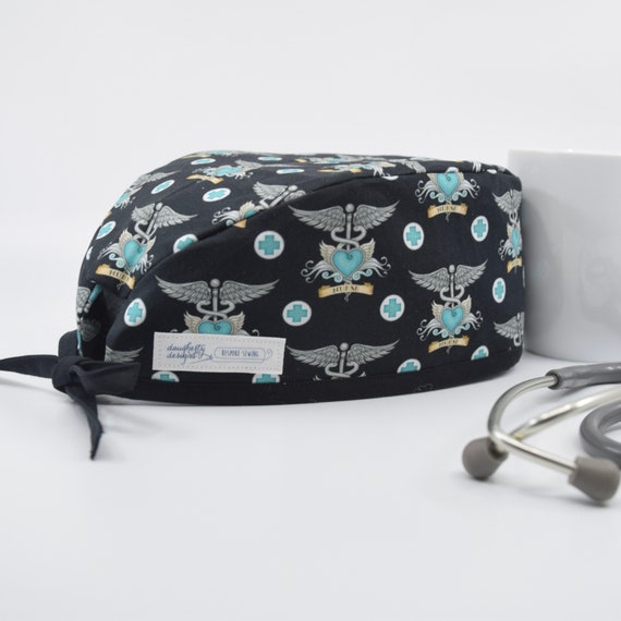 Men's Scrub Hat the Caduceus Nursing Symbol - Etsy