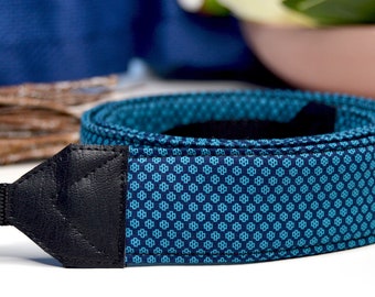 Blue Camera Strap - Etsy