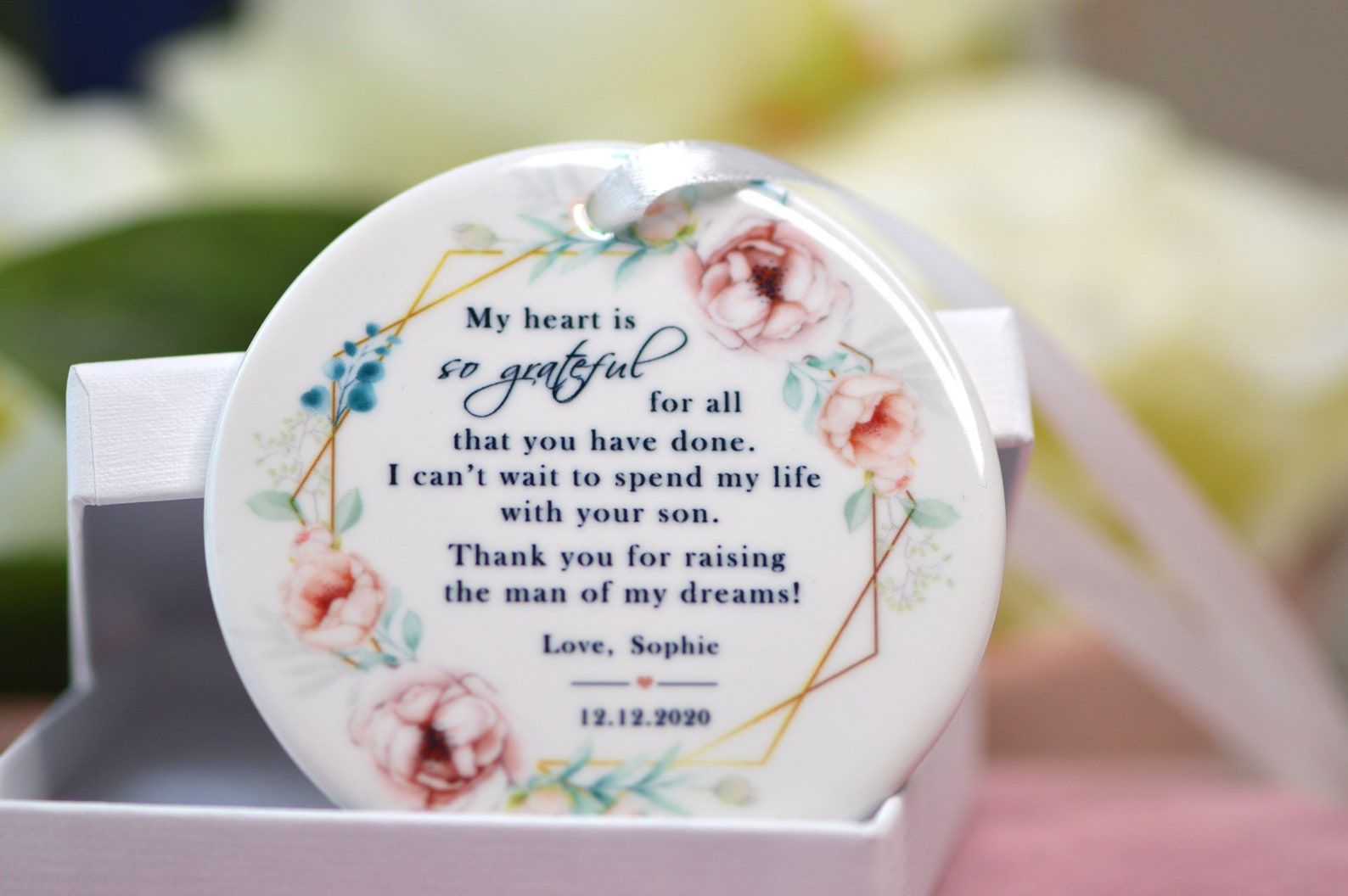 Mother of the Groom Gift From Bride Personalized Mother of - Etsy UK