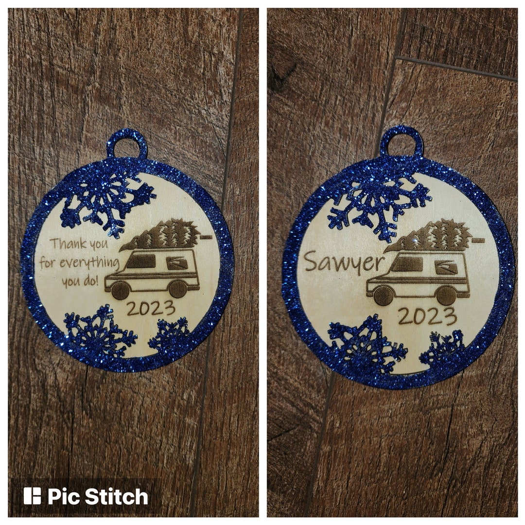 Mailman Ornament - Etsy