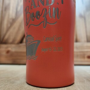 Cruisin & Boozin Cruise Cup-customizable! - Etsy