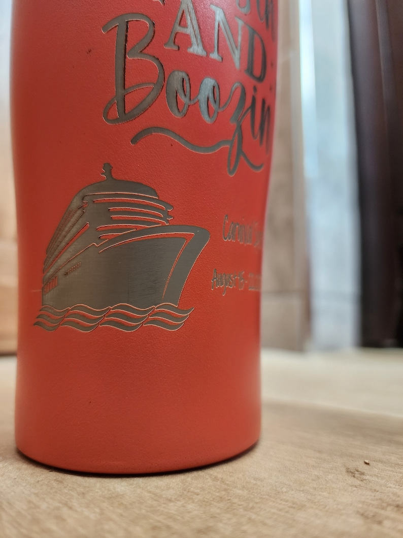Cruisin & Boozin Cruise Cup-customizable - Etsy