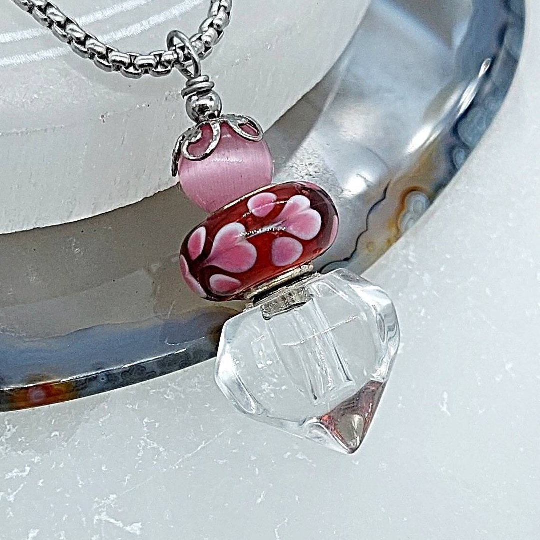 Keepsake Red Heart Urn Necklace Ashes Necklace Urn Jewelry - Etsy