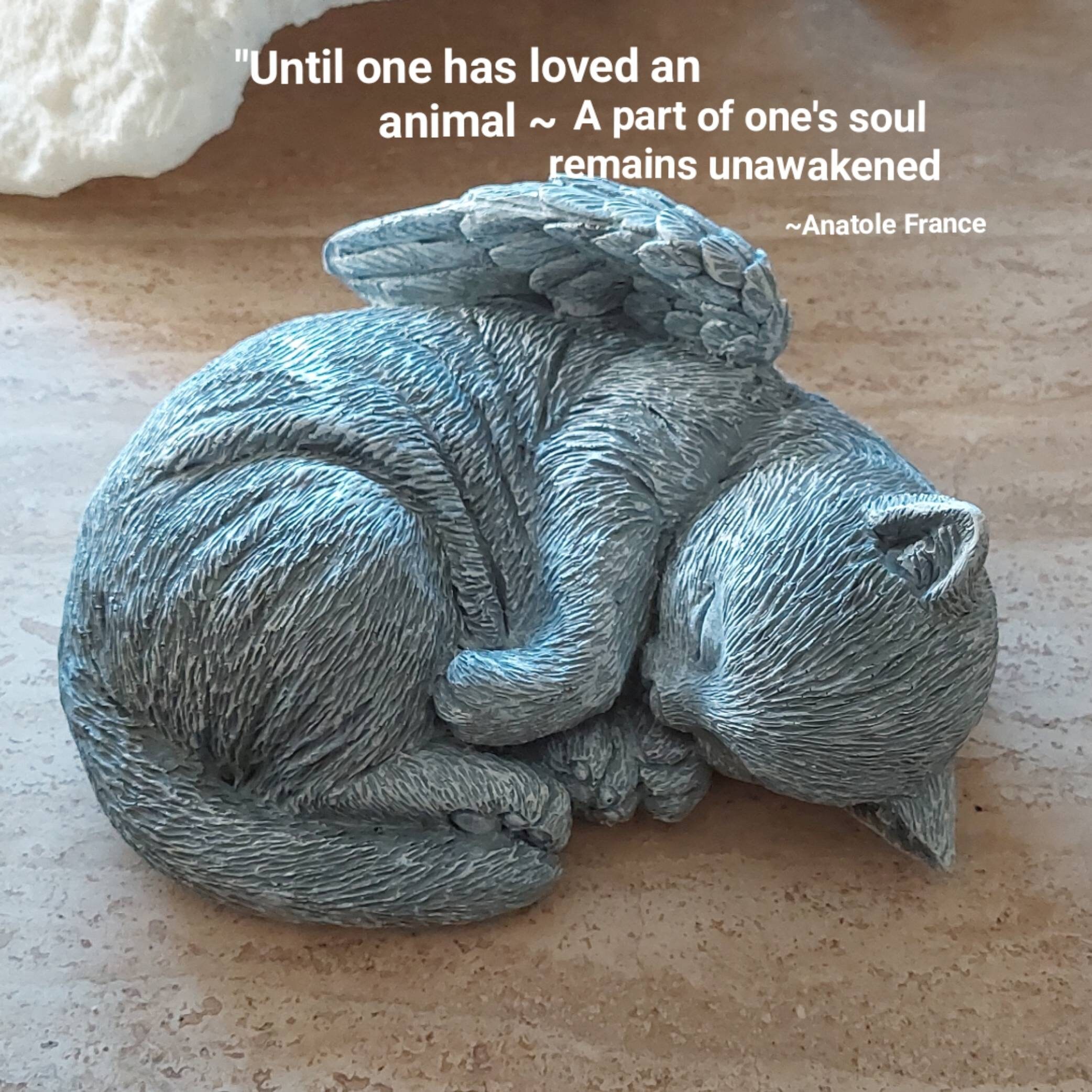 Bronze Cat Memorial Urn Necklace | Teardrop Urn | Cat Keepsake | Cat ...