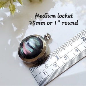 Aurora Borealis Locket Pendant | Pretty Keepsake Jewelry Gifts for Any ...