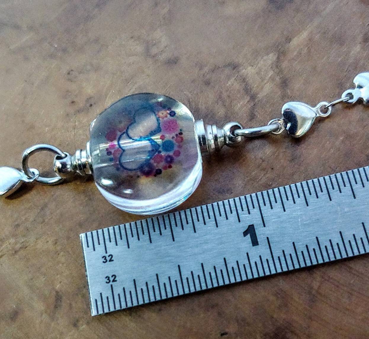 Heart Urn Bracelet | Bracelet for Ashes | Keepsake Bracelet | Cremation ...