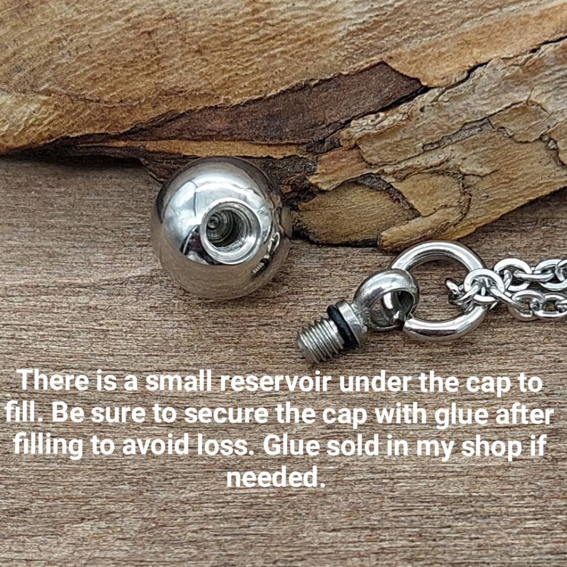 Fish Tail Hook Urn Necklace for Ashes | Fish Hook Ash Holder ...