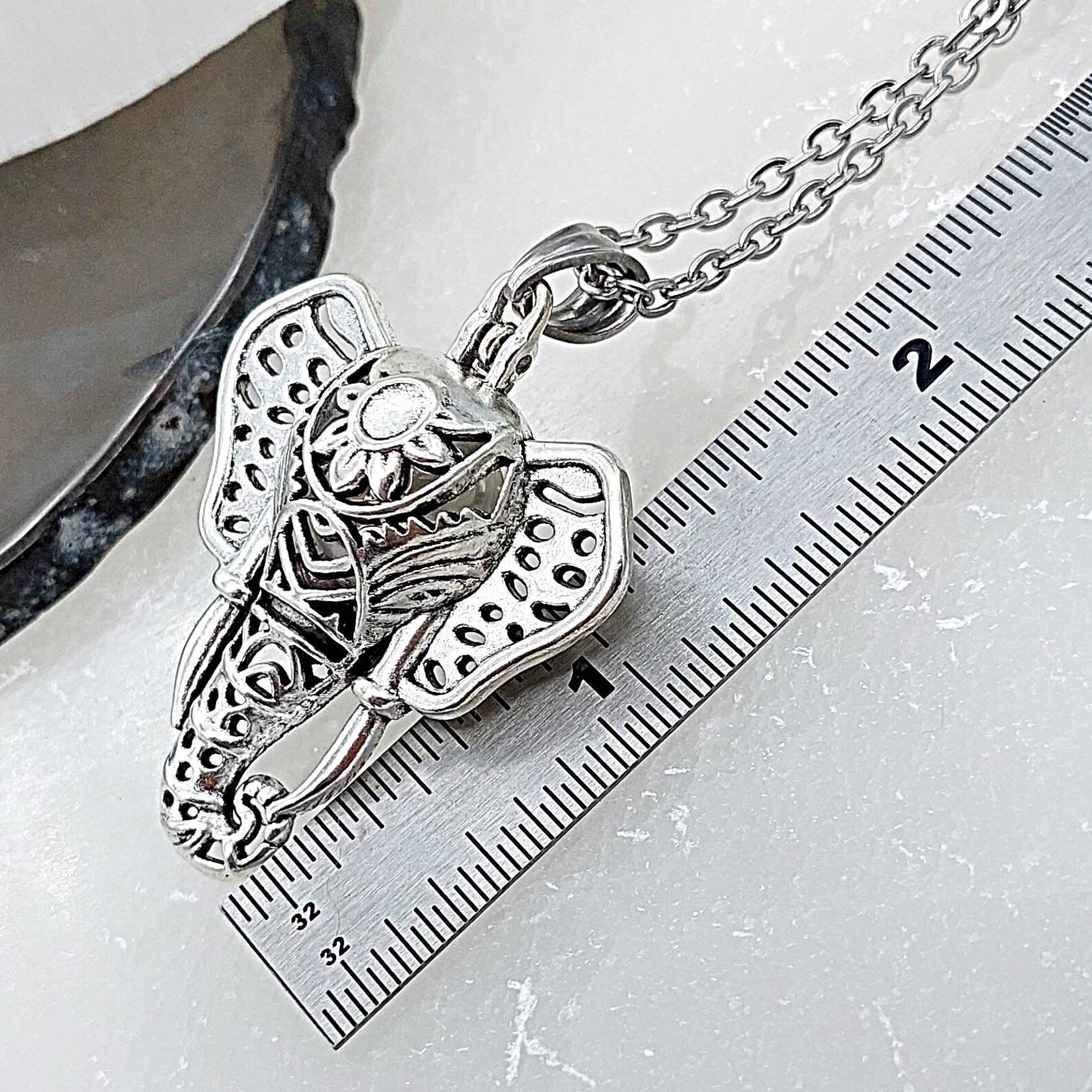 Elephant Locket for Ashes or Hair Urn Jewelry Keepsake Urn - Etsy