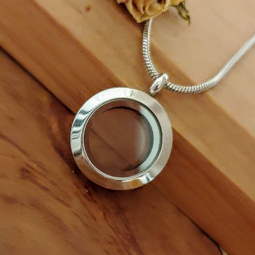 Custom Hair Locket Personalised Lock of Hair Necklace | Etsy