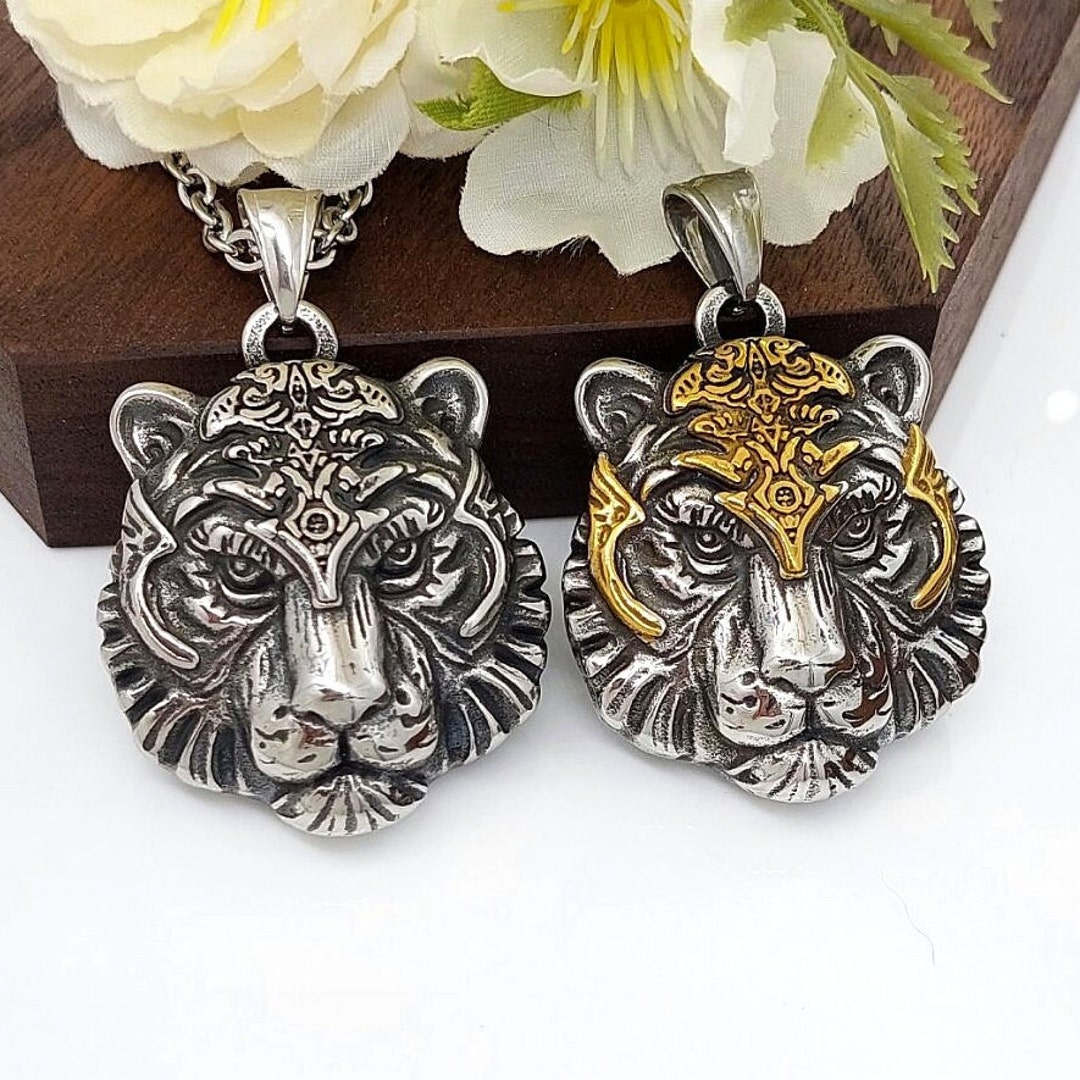Tiger Locket to Hold a Keepsake Tiger Cat Urn Necklace Remembrance ...