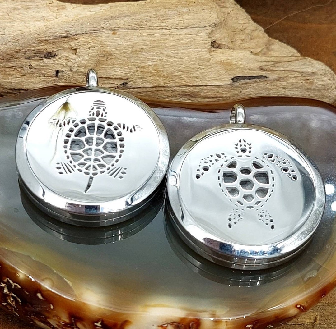 Turtle Locket Tortoise Locket Urn Necklace Cremation Necklace Jewellery ...