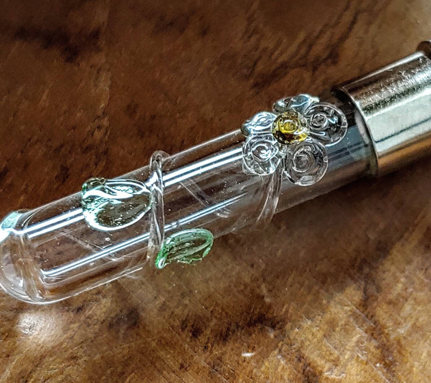 Daisy Urn Necklace Glass Urn Pendant | Glass Locket Keepsake Necklace ...