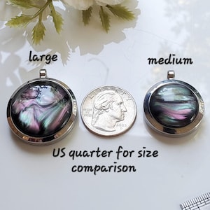 Aurora Borealis Locket Pendant | Pretty Keepsake Jewelry Gifts for Any ...
