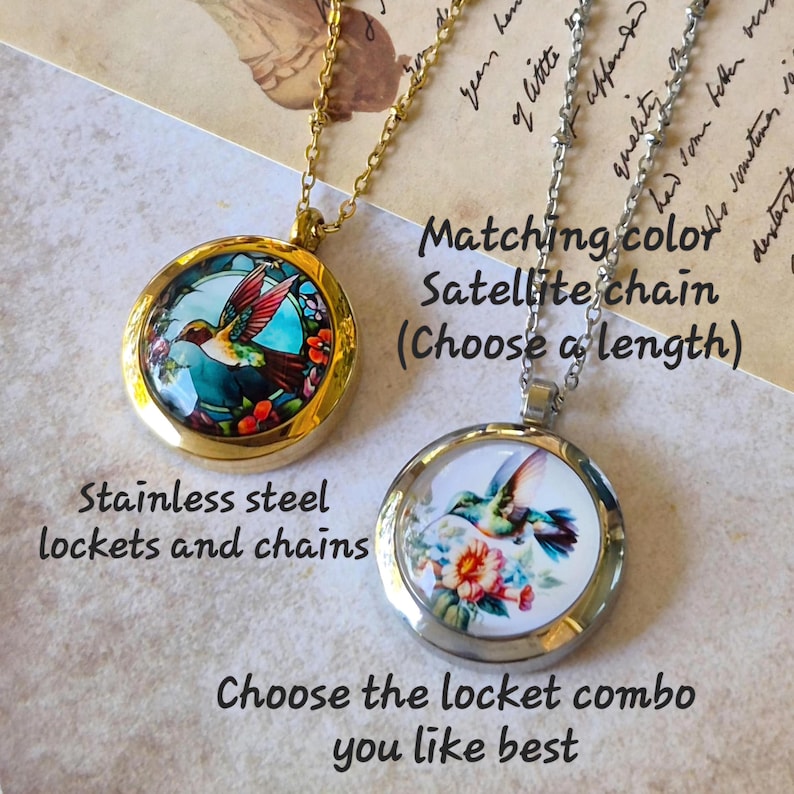 Hummingbird Urn Necklace | Cremation Ashes Jewelry, Memorial Lockets ...