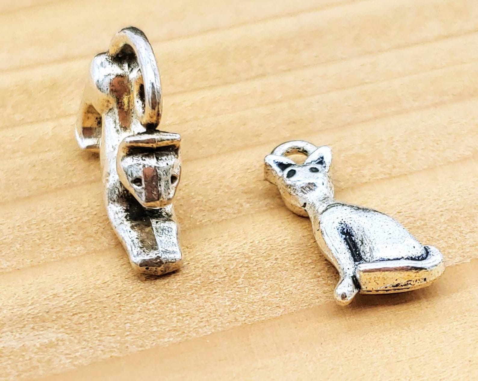 Kitty Cat Charm - Etsy