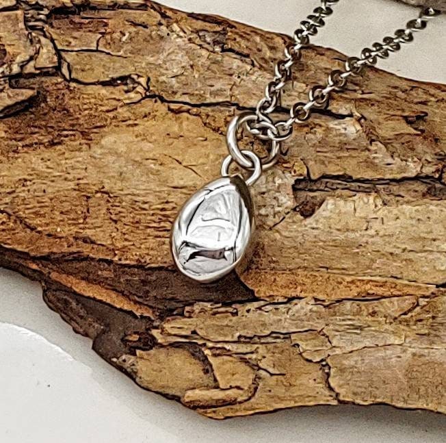 Tiny Teardrop Urn Pendant Cremation Ash Necklace | Urn Jewelry ...