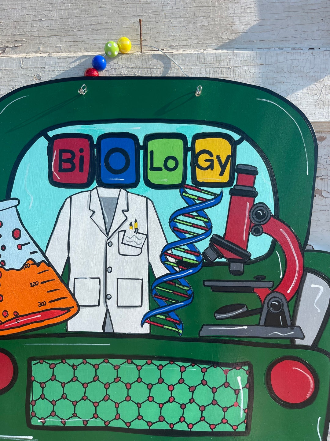 Science Teacher Door Hanger Biology Teacher Door Hanger Chemistry ...